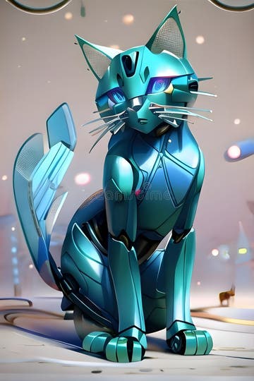 Cyborg Cats Stock Illustrations – 75 Cyborg Cats Stock Illustrations ...