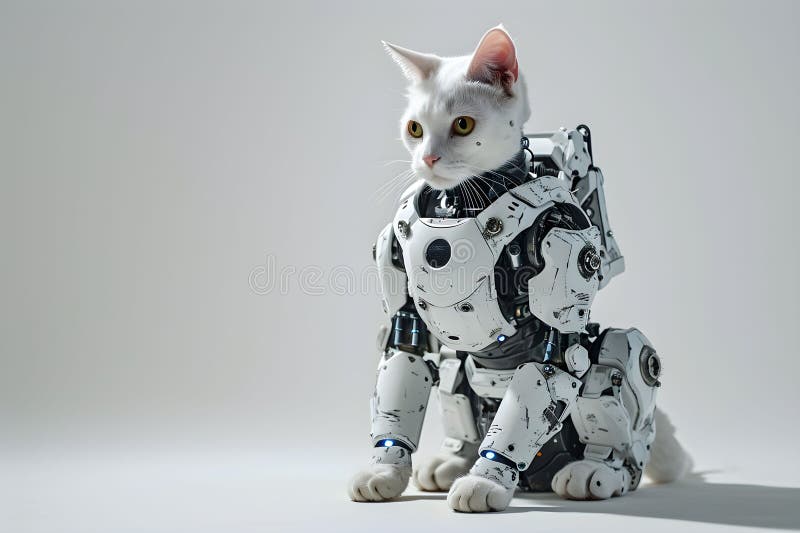 Cyborg Cat, Robot Cat, Future Technology, Machines, Illustrations ...