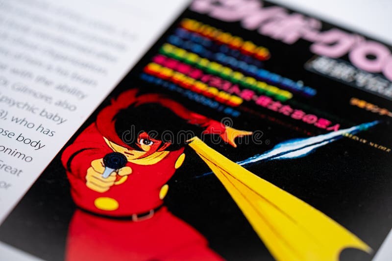Cyborg 009 from a Comic Book. Editorial Stock Image - Image of ...