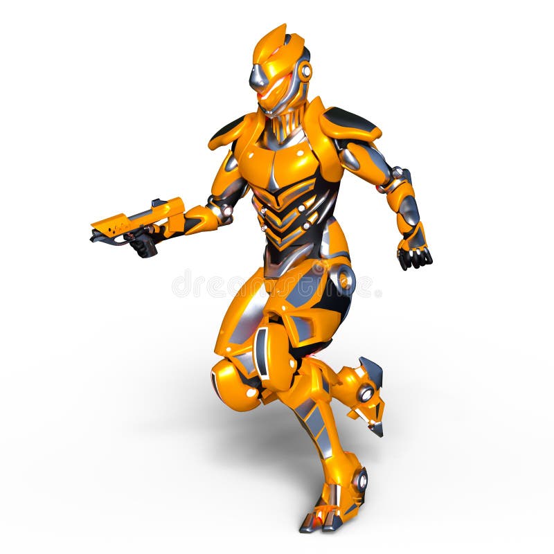 Cyborg thumb up stock illustration. Illustration of finger - 108353713