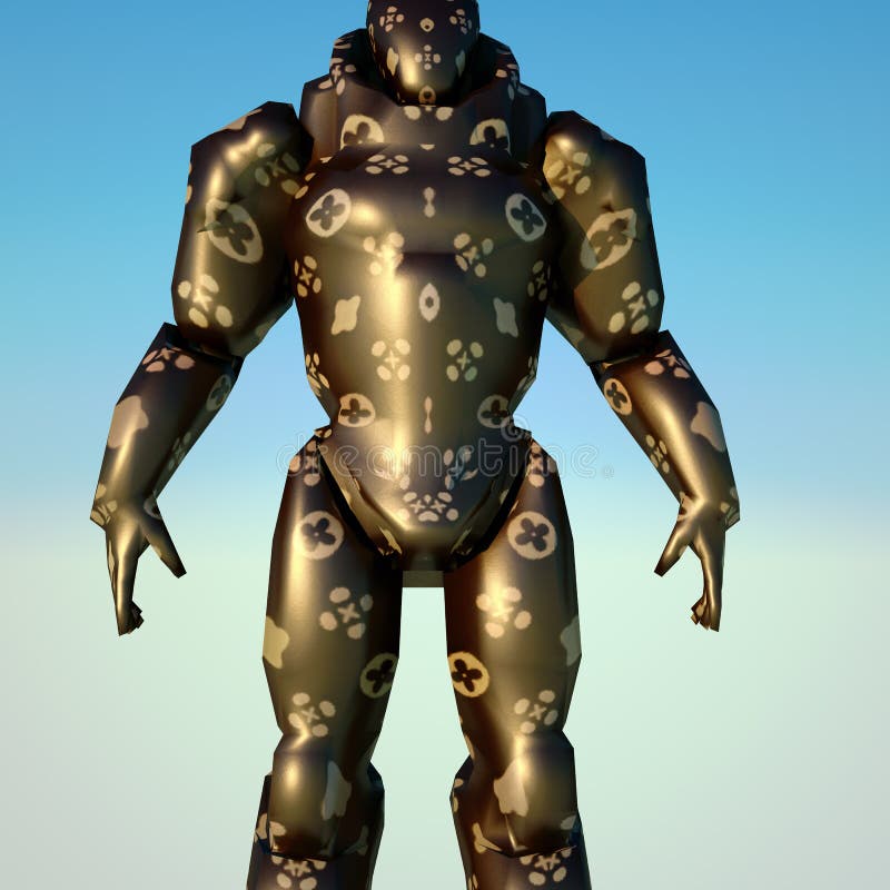 Cyborg stock illustration. Illustration of artificial - 42814182