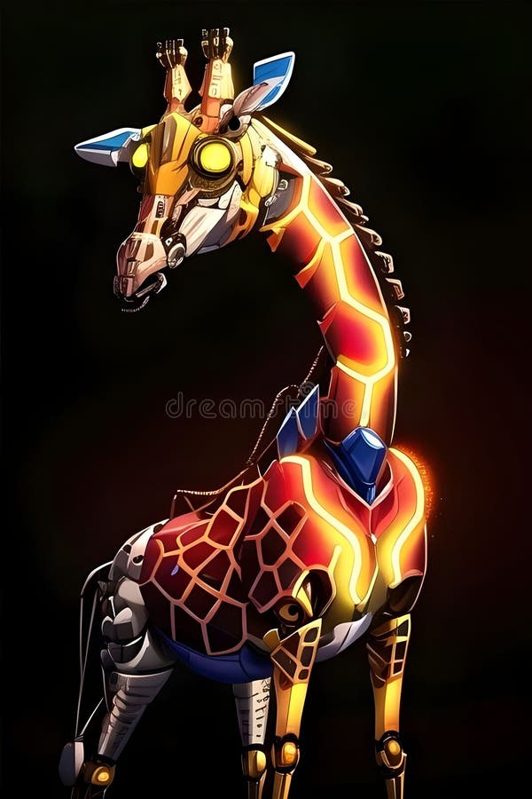 Giraffe Robot Stock Illustrations – 413 Giraffe Robot Stock ...