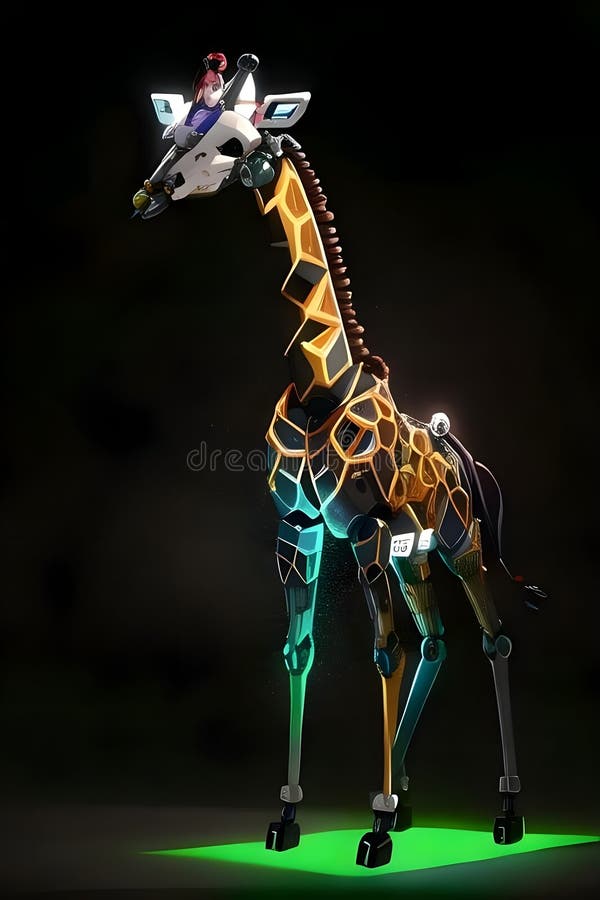 Giraffe Robot Stock Illustrations – 413 Giraffe Robot Stock ...