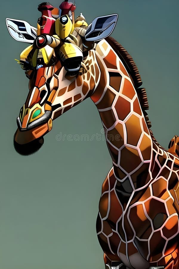 Giraffe Robot Stock Illustrations – 413 Giraffe Robot Stock ...