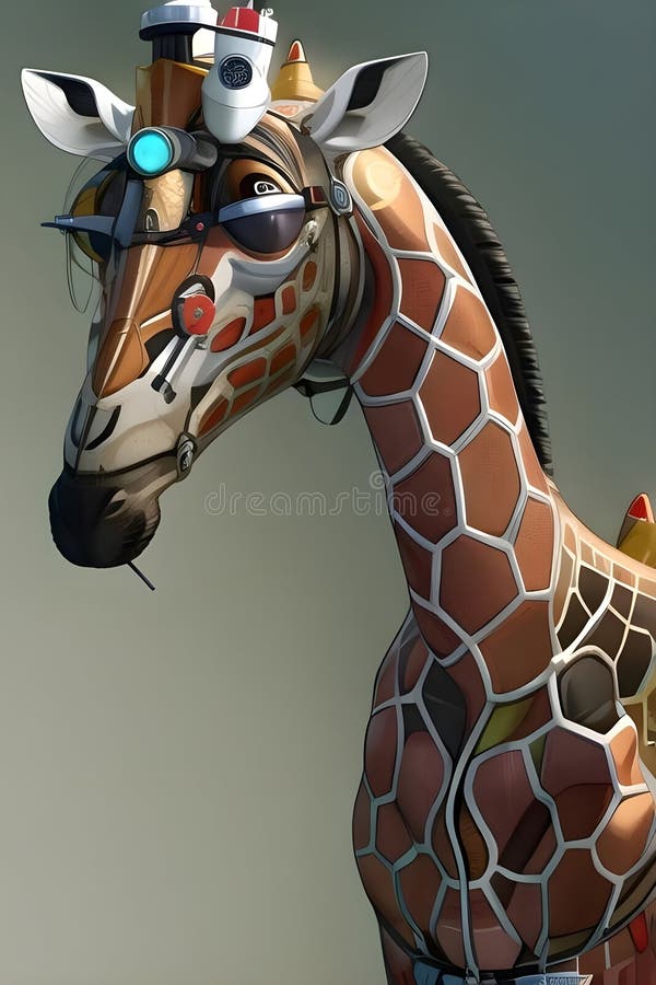Giraffe Robot Stock Illustrations – 418 Giraffe Robot Stock ...