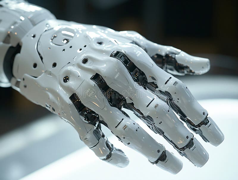 Cyborg Hand Finger Pointing, Technology of Artificial Intelligence ...