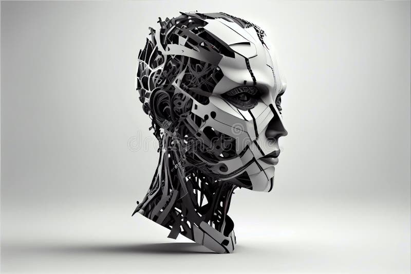 Cyborg Statue Stock Illustrations – 727 Cyborg Statue Stock ...