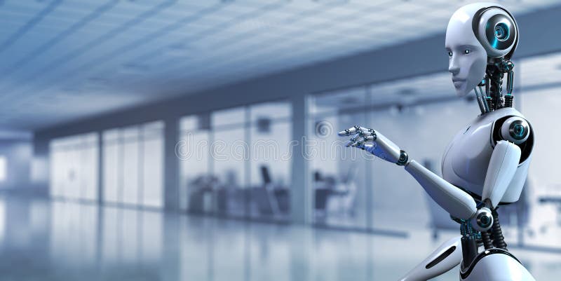 Cyborg Robot 3d Render. RPA Robotic Process Automation Automation AI ... Cyborg Robot 3d Render. RPA Robotic Process Automation Automation AI ...