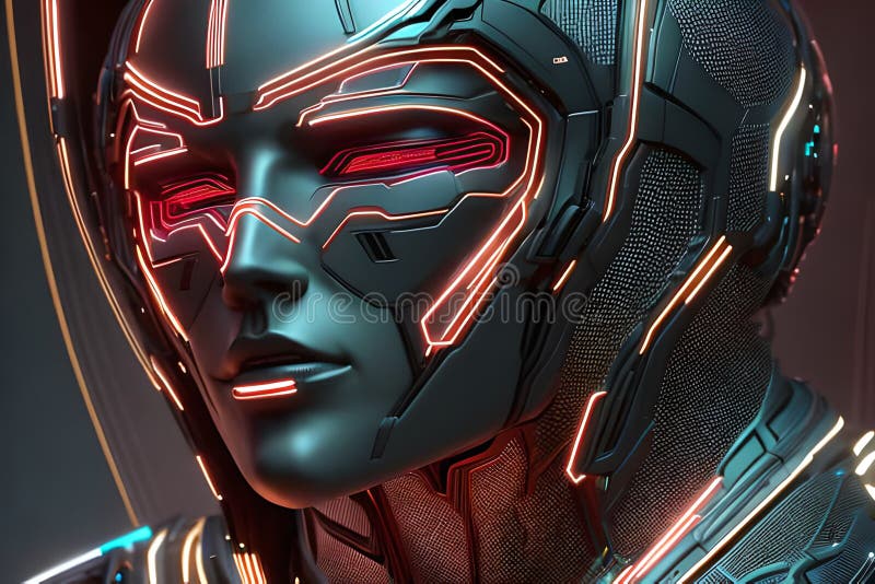 A Cyborg S Striking Features in a Circuit-filled World with Generative ...