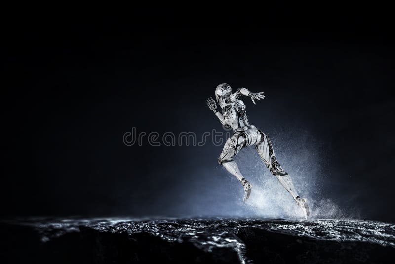 Silver Cyborg Woman Stock Illustrations – 595 Silver Cyborg Woman Stock ...