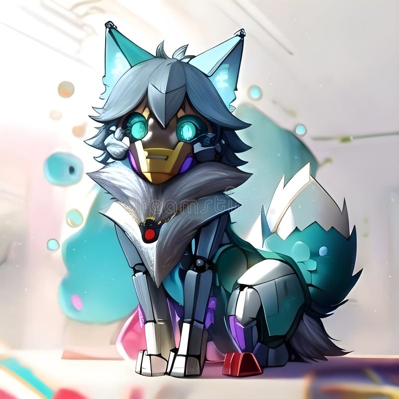 Cyborg Wolves Stock Illustrations – 42 Cyborg Wolves Stock ...