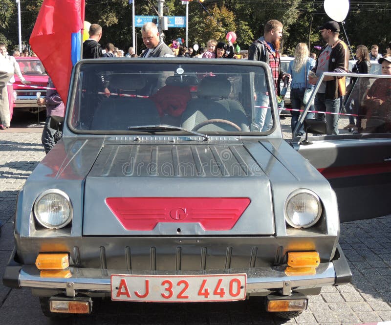 Cycle-car SMZ S-3D editorial photo. Image of economy - 46962841