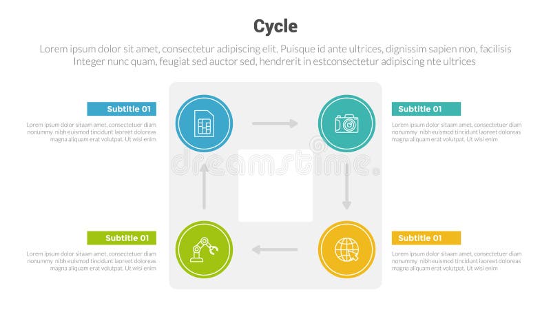 Point Connected Circular Infographic Stock Illustrations – 147 Point ...