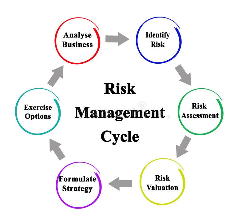 Processus De Gestion Des Risques Illustration Stock - Illustration du ...