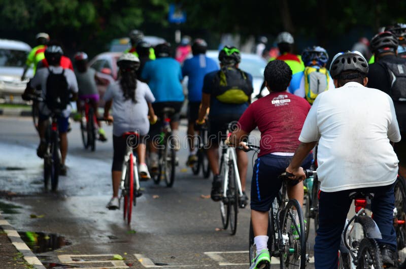 Cycle Fun Ride editorial photography. Image of cyclist - 42069552