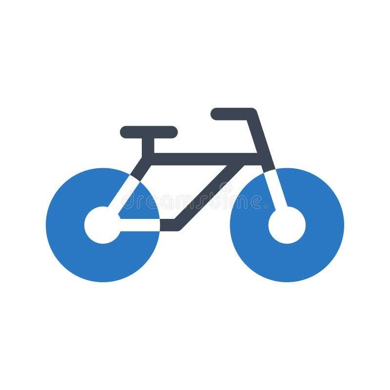 Cycle Glyph Color Flat Vector Icon Stock Illustration - Illustration of ...