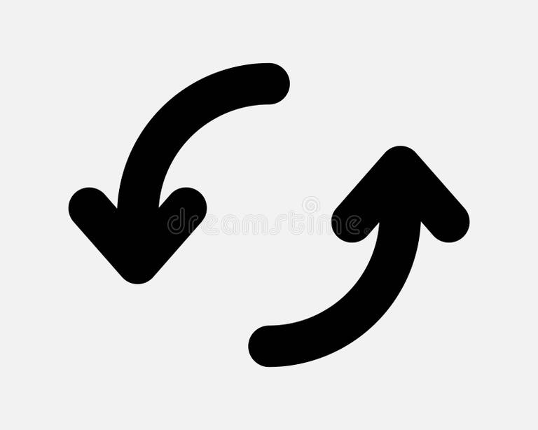 Cycle Icon Arrow Pointer Refresh Round Circle Again Repeat Rewind Replay Reset Loop Recycle ...