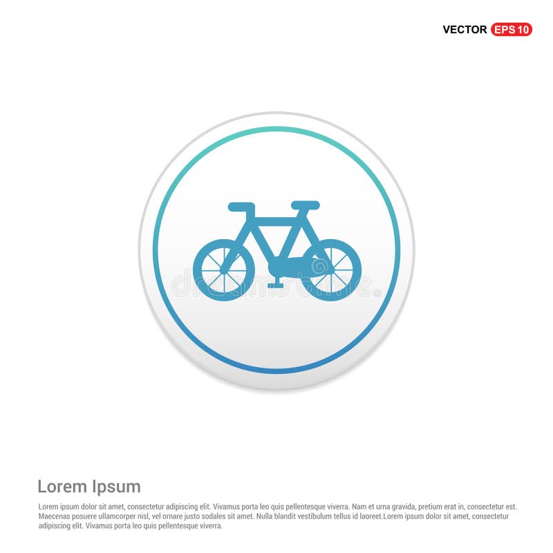 Cycle Icon In Trendy Design Style. Cycle Icon Isolated On White ...