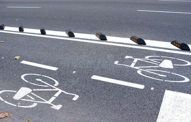 Cycle lane stock photo. Image of traffic, mountain, lines - 90023834