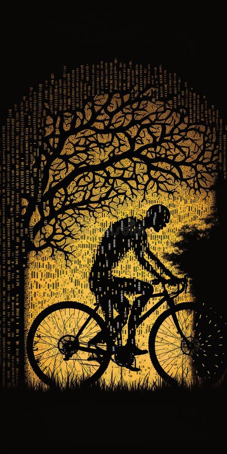 Cycle of Life with Psychological Problems in Binary Code, Created with ... Cycle of Life with Psychological Problems in Binary Code, Created with ...