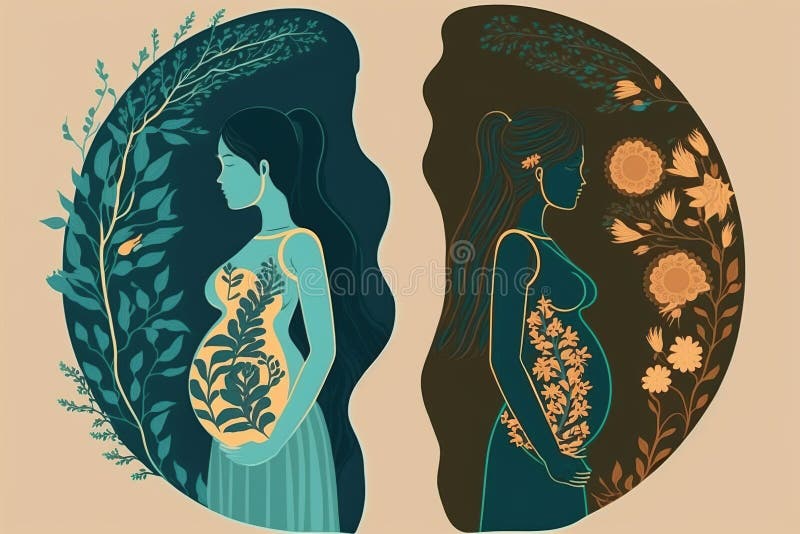 Life Cycle Collage, , Created with Generative AI Technology Stock ...