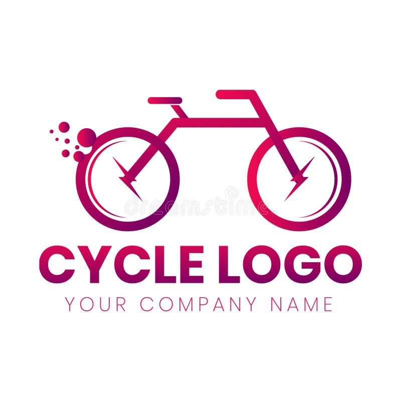Cycle Logo Design stock vector. Illustration of cycle - 165804878