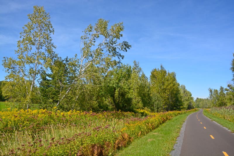 Cycle path stock photo. Image of adventure, mountain - 76863068