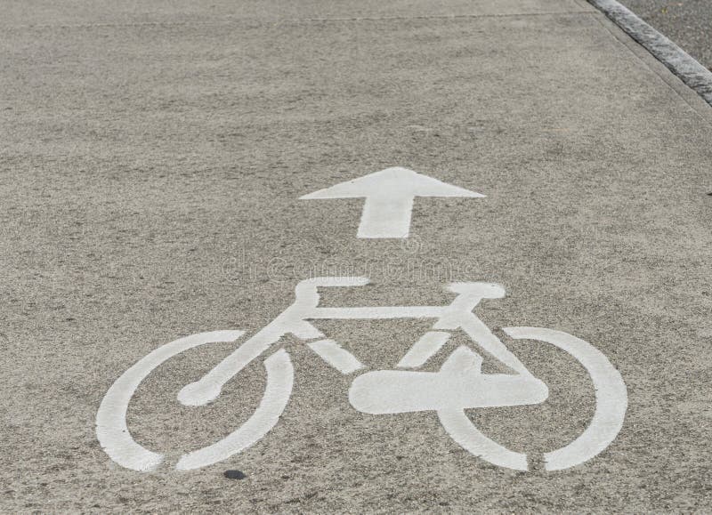 The cycle path stock image. Image of rules, road, regulation - 289315053