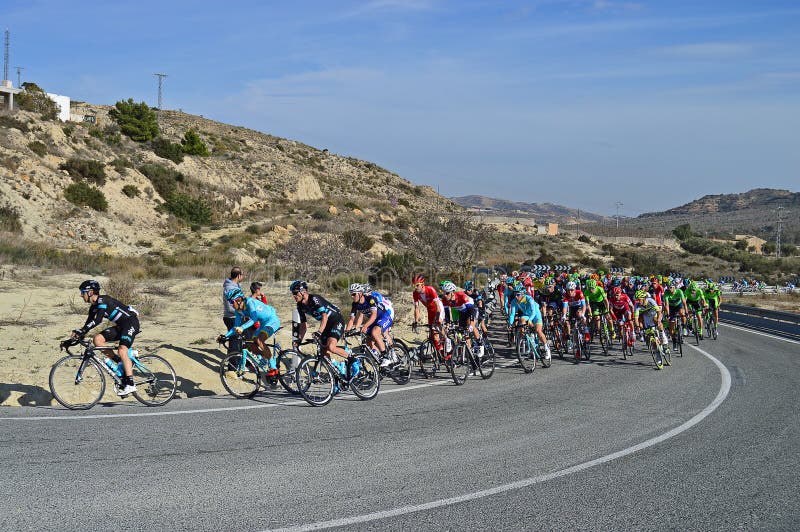 Cycle Racing editorial image. Image of leading, hill - 66485240