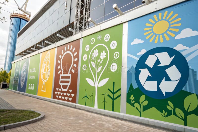 The Cycle of Reuse stock illustration. Illustration of design - 348109789