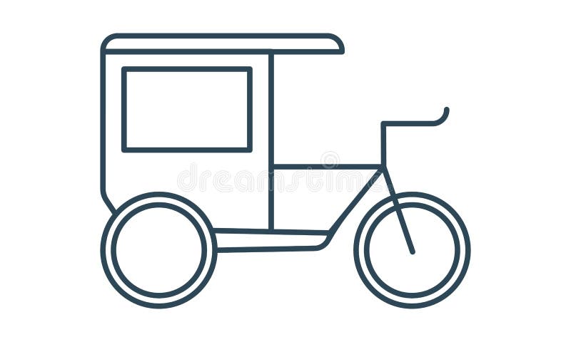 Cycle Rickshaw Stock Illustrations – 422 Cycle Rickshaw Stock ...