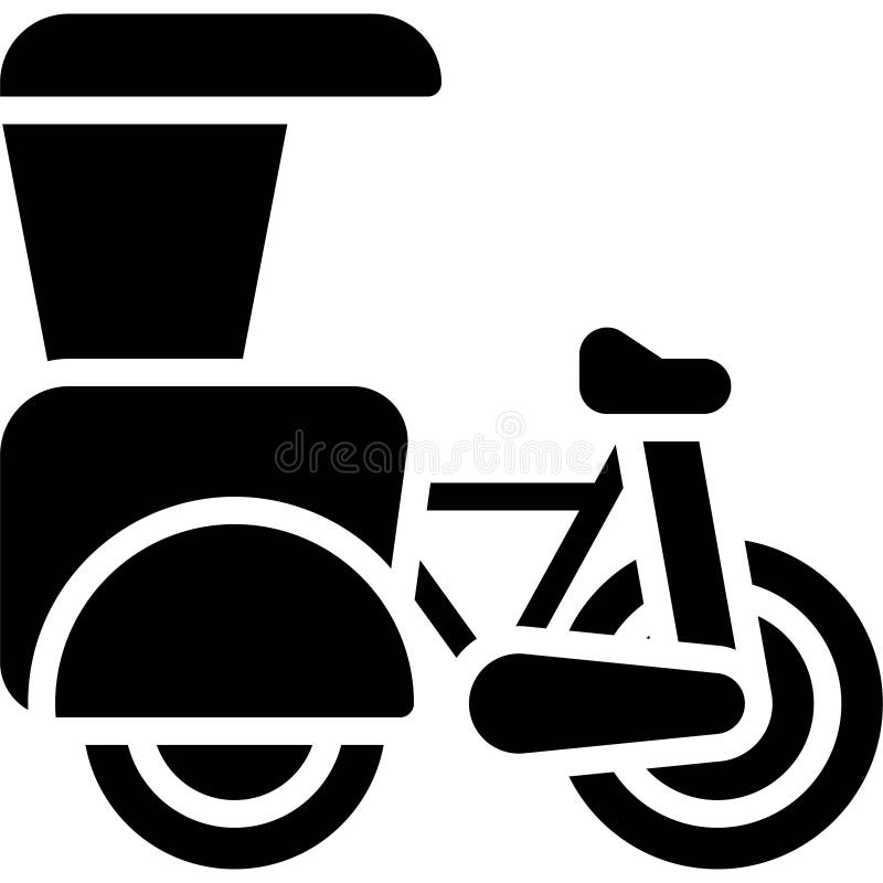 Cycle Rickshaw Stock Illustrations – 297 Cycle Rickshaw Stock ...