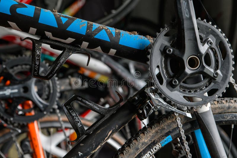 Cycle Storage, Rows of Bicycles Showing the Gears, Frames and ...