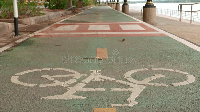 Bike and Pedestrian Track stock image. Image of outdoor - 16569939