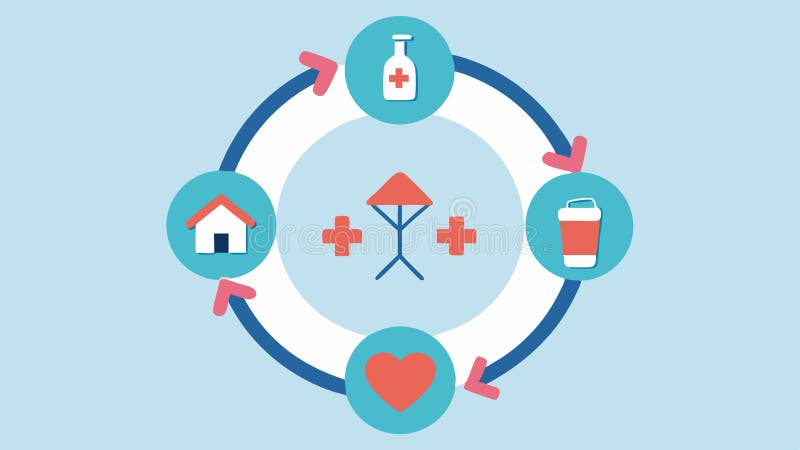 Cycle of Use a Circular Loop Depicting the Cycle of Addictionincluding ...