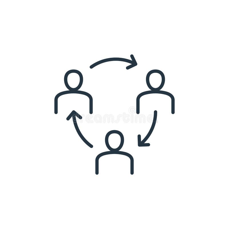 Cycle Vector Icon. Cycle Editable Stroke. Cycle Linear Symbol for Use ...