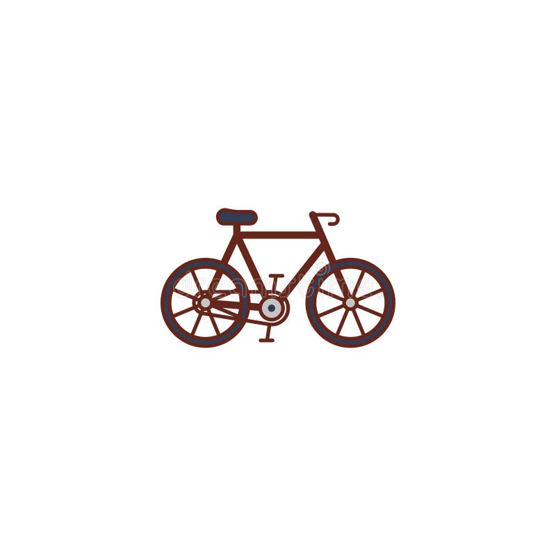 Cycle Vector Flat Colour Icon Stock Vector - Illustration of pack ...