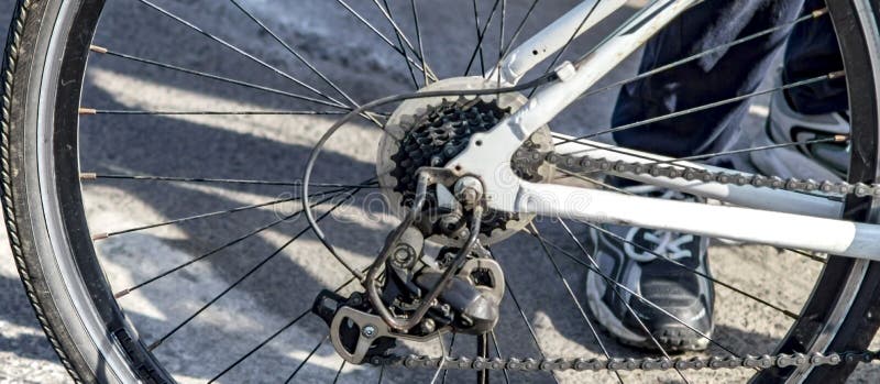 Cycle wheel system stock image. Image of steel, sport - 61694207