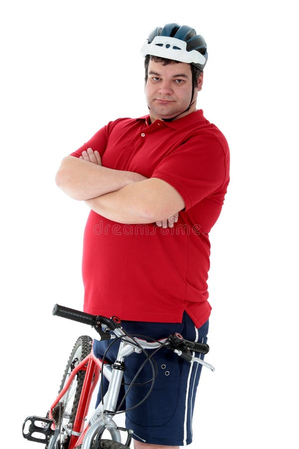 Cycler thinking stock photo. Image of fashion, biker - 13047154