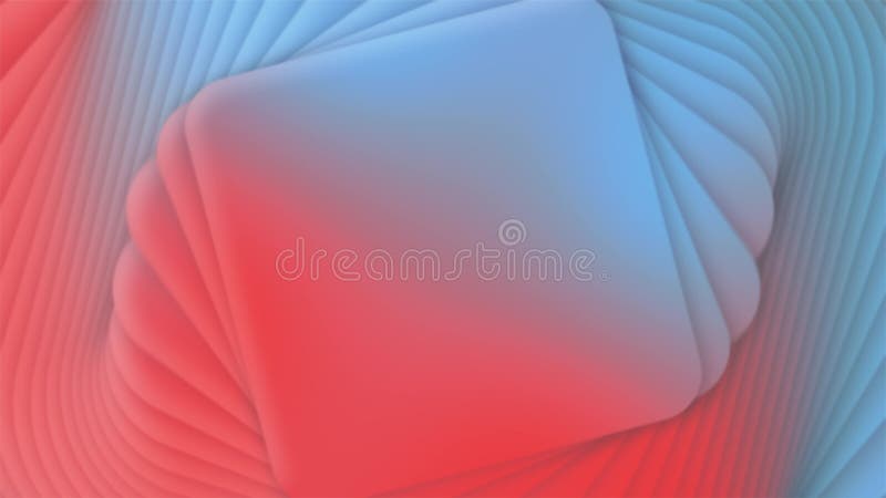 Cyclic Wave Movements of Figures. Transformation and Reshaping. Red ...