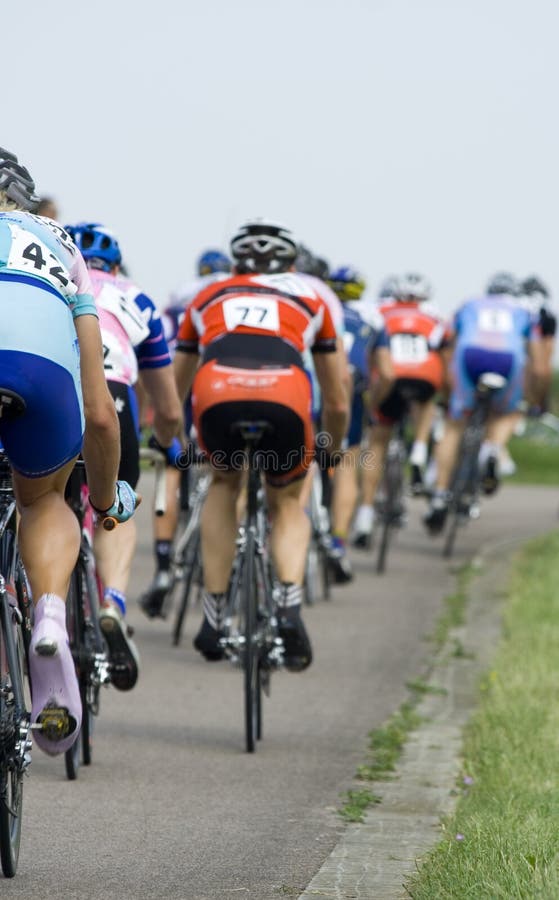 Cycling Group stock image. Image of contend, raceway, cycling - 2668313