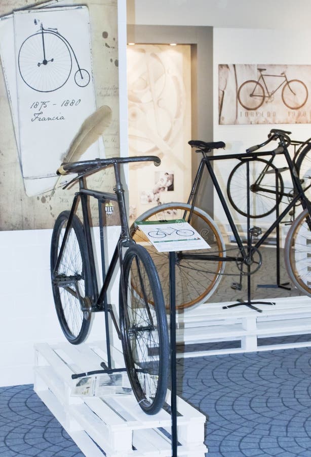 Cycling through History Exhibition Old Cycle Editorial Stock Image ...