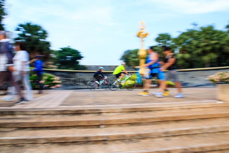 Cycling motion stock image. Image of leisure, bicycle - 35531717