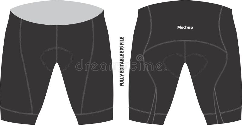 Cycling Shorts Template Stock Illustrations – 2,685 Cycling Shorts ...