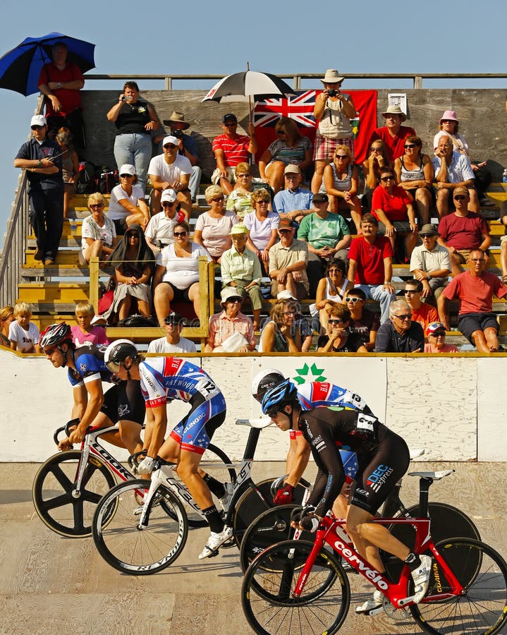 Track Cycling Race during the 2019 UCI Brisbane Track World Cup ...