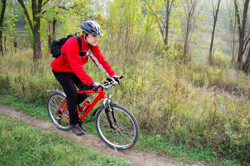 Cycling walk stock image. Image of ride, outdoor, park - 5978281