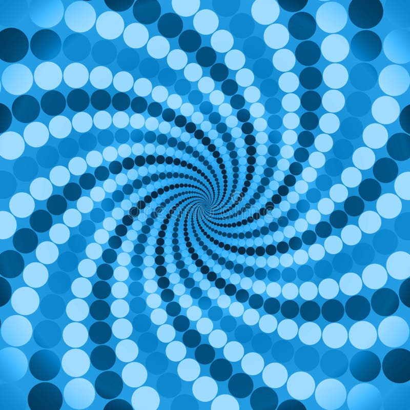 De Cyclus Van De Rotatie Van De Optische Illusie (Vector) Vector ...