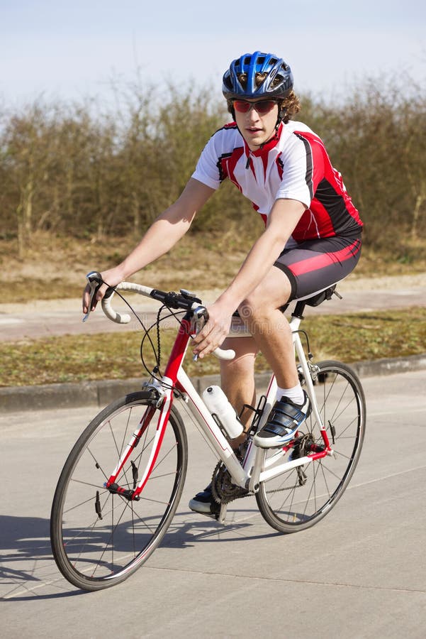 Cyclist stock photo. Image of sports, nature, breaking - 24109032