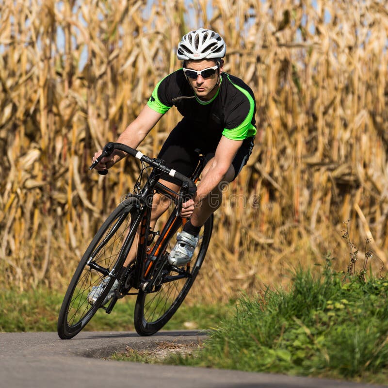 Cyclist stock photo. Image of sport, bicycle, individual - 27219052