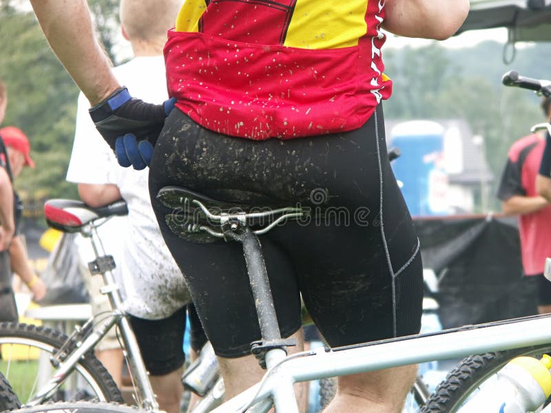 Exhausted Cyclist stock image. Image of leisure, rider - 18503321